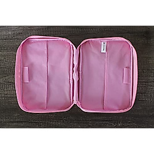 Butterflies and Blossoms Bible Cover for Girls, Zippered, with Handle, Multi Color, Medium