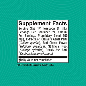 Nature's Sunshine Lymphatic Drainage, 2 Fl. Oz | Lymphatic Drainage Supplement Promotes the Efficient Drainage of the Lymphatic System to Promote Overall Health