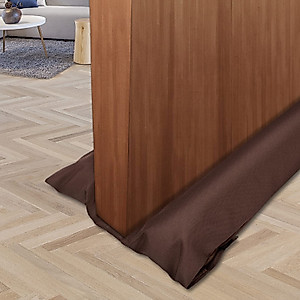 VISEMAN Under Door Stopper, Inflatable Door Blocker, Adjustable Door Sweeps for Bottom of Door and Window, 34"-36"