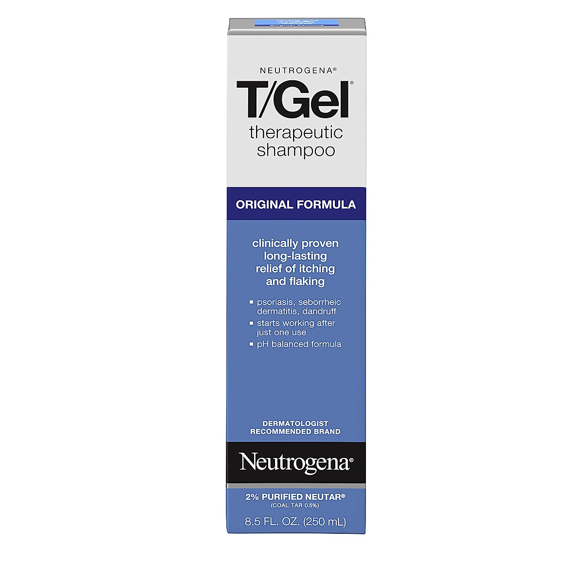 Neutrogena T/Gel Therapeutic Shampoo, Original Formula - 8.5 Fl Oz (Pack of 2)