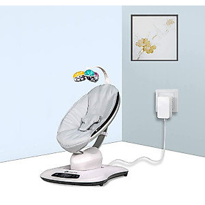 12V AC Adapter Power Cord for 4moms mamaroo 2/4, mamaroo 2015 Infant Seat Bouncer, Rockaroo Baby Swing Power Supply