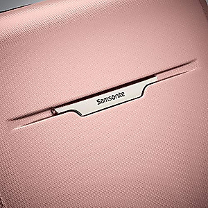 Samsonite Winfield 3 DLX Hardside Expandable Luggage with Spinners, Checked-Medium 25-Inch, Rose