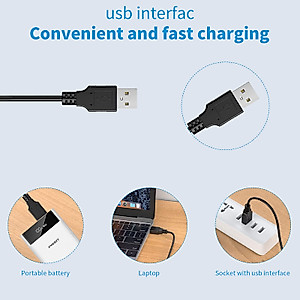Czepa Power 5V USB Charger Cord Replacement Adapter Compatible with a Various Types of HQ8505 Philips Norelco Shavers, Electric Razor, SURKER Clippers and Others 5521 Adapter Charging Line