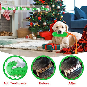 VIWIK Dog Toys for Large Dogs, Interactive Dog Toys for Chewers, Tough Rope Toys for Large Medium Small Smart Breed, Squeaky Dog Toys Stick, Tug of War Dog Chew Toy Green
