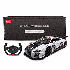 RASTAR Audi RC Car, 1/14 Audi R8 Performance Model Toy Car Sports Racing Remote Control Car for Adults Boys Girls Kids