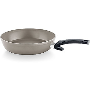 Fissler Ceratal Comfort Ceramic 10.2 Inch Non-Stick Frying Pan, Warm Grey, Made without PFAS