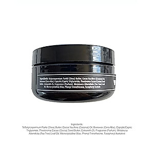 Woodlee’s Beard Balm for Men – Barber Grade Beard Care - Beard Conditioner - Soften & Strengthens Beard - Masculine Scent - Shea Butter - 2 o