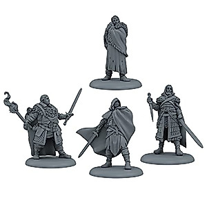 CMON A Song of Ice and Fire Tabletop Miniatures Game Night's Watch Heroes II Box Set - Lead The Watchers on The Wall! Strategy Game for Adults, Ages 14+, 2+ Players, 45-60 Minute Playtime, Made