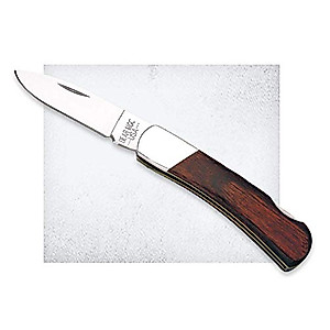 Bear & Son 224R 3 Inch Rosewood Executive Lkbk No Rear Bolster Knife