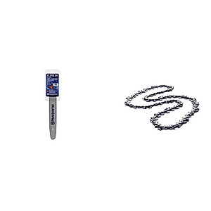 Husqvarna 16 in. Chainsaw Guide Bar with Husqvarna 16 in. X-Cut Chain - 0.325 Pitch, .050 Gauge