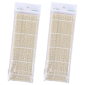 JIALEEY Bamboo Sushi Rolling Mat, 9.5x9.5 Inch, 6 PCS Set