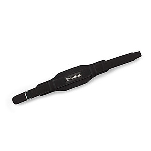 ROBOX Weight Lifting Belt, Gym, Back Support, Bodybuilding, Fitness, Training, Lumbar Support, Neoprene Workout Belt for Men and Women (Medium, Full Black)
