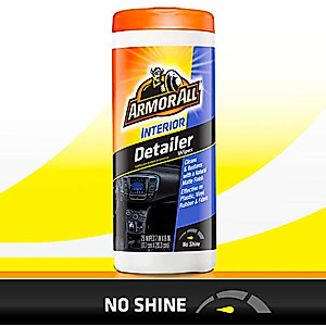 Armor All Car Protectant Wipes, Car Interior Cleaning Wipes for Cars, Trucks & Motorcycles, 25 Count Each, 150 Wipes Total (Pack of 6)