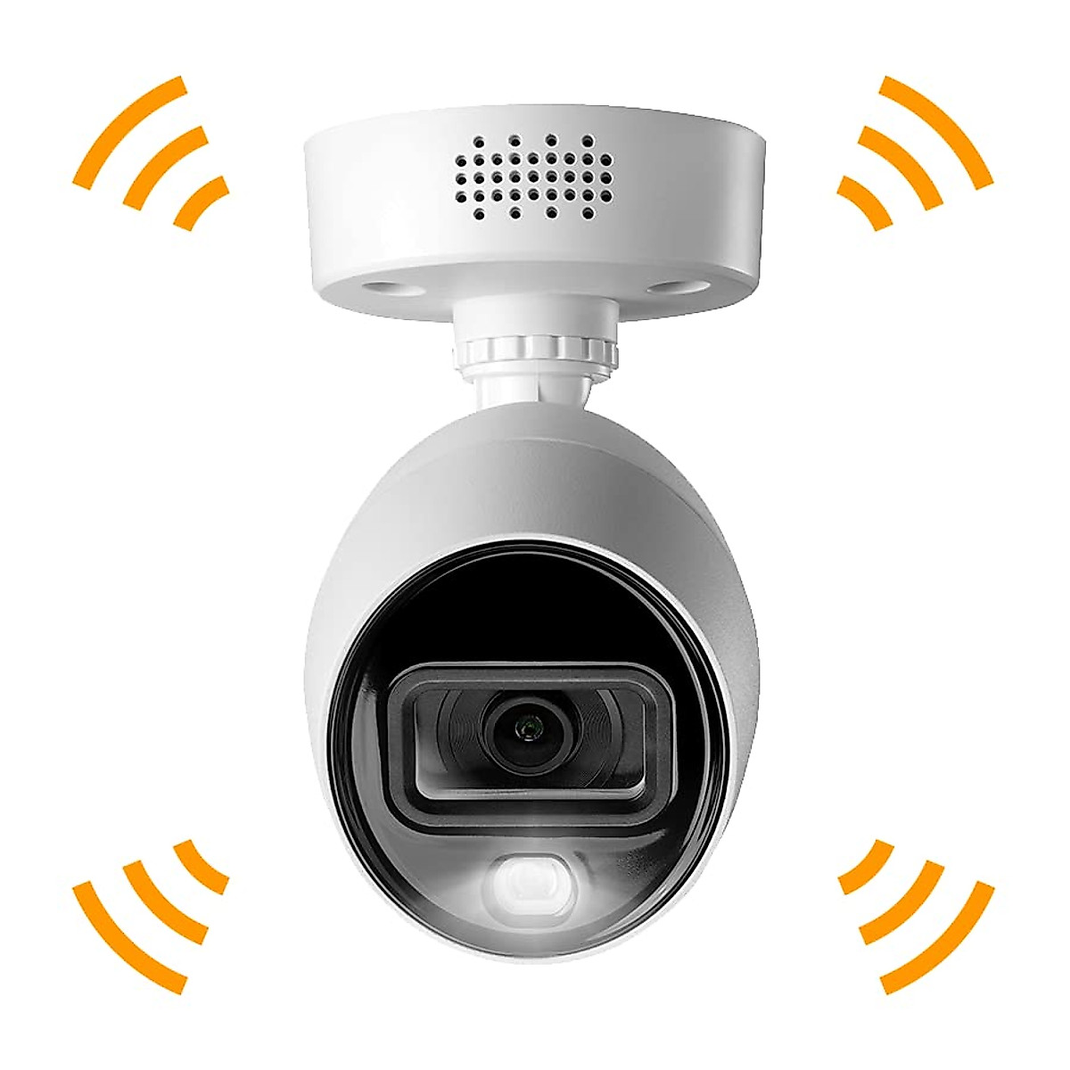 Lorex Fusion 4K Security Camera System with 2TB DVR – 8 Channel Analog Home Security System with 8 Metal Active Deterrence Cameras – Motion Detection, Warning Alarm, Color Night Vision, Weatherproof