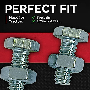 Schumacher BAF-LGB Lawn and Garden Terminal Bolts - Built for Tractors