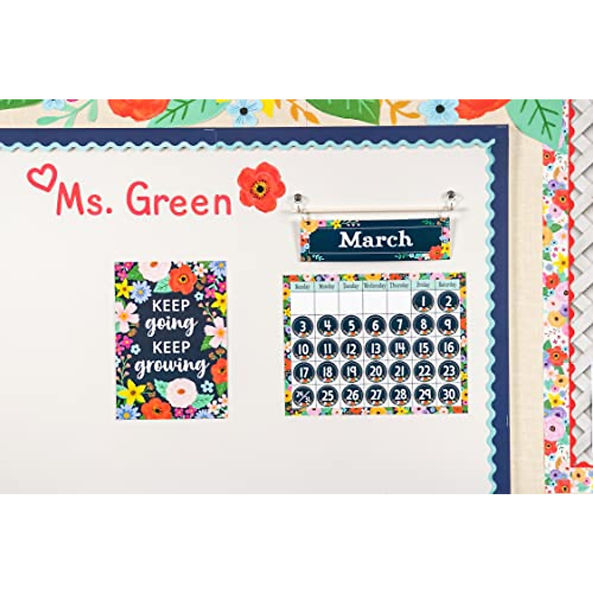 Teacher Created Resources Melon Red 4" Modern Classic Letters Combo Pack