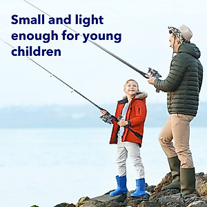 HAJIMARI Fishing Rod - 6-Section Collapsible Fishing Rod | 125g Telescopic Fishing Pole with Graphite Reel Seat | Medium-Light Fishing Pole for Men and Women | River, Ocean, and Lake Fishing Pole