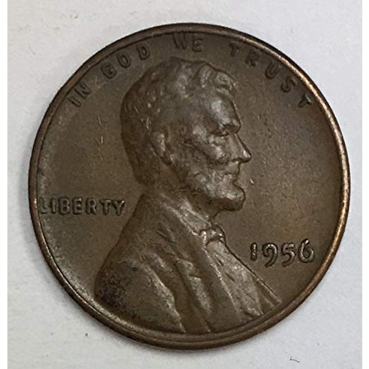 1956 P Lincoln Wheat Penny Average Circulated Good to Fine