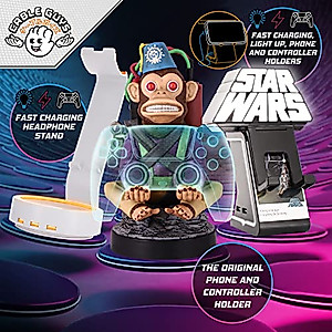 Cable Guys - Disney Stitch Gaming Accessories Holder &amp; Phone Holder for Most Controller (Xbox, Play Station, Nintendo Switch) &amp; Phone