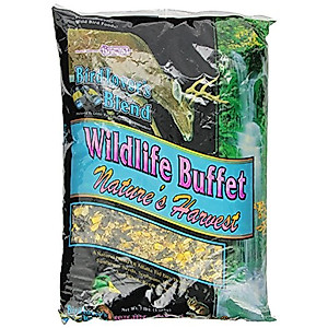 F.M. Brown's Wild Bird and Wildlife Feeders, 7-Pound, Wildlife Buffet with Nature's Harvest