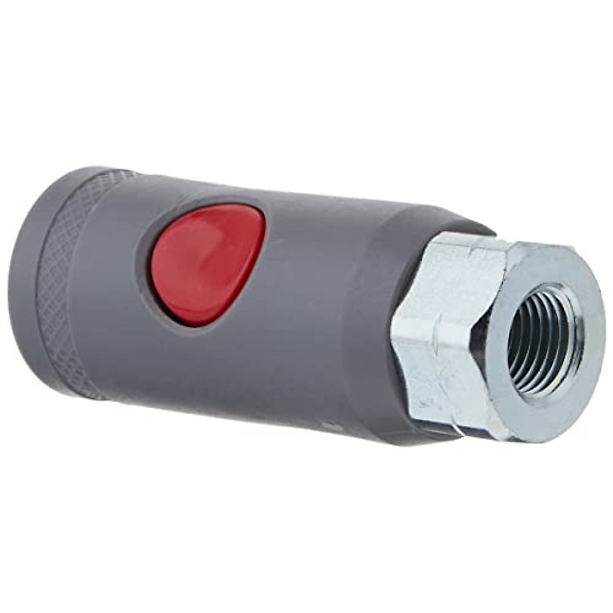 Milton S-99705 1/4" FNPT M Style Safety Coupler,Red