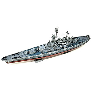 USS North Carolina BB-55 The Showboat Big Battleship 1/500 Scale Plastic Model kit by Atlantis