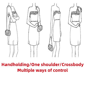 Anopo Evening Bag Clutch Purses Pleated Round Hard shell Crossbody Handbag with Lock Buckle Chain Strap for Women Wedding Party Formal Occasions Purple