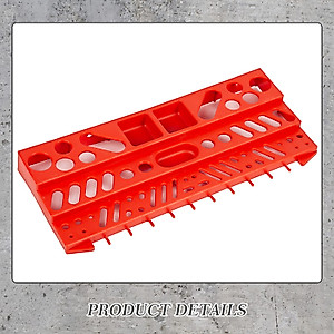 54-Piece Wall Mounted Peg Board,Large Capacity Garage Storage Rack,Pegboard Wall Organizer Tool Organizer for Tool, Parts,Workbench,Garge