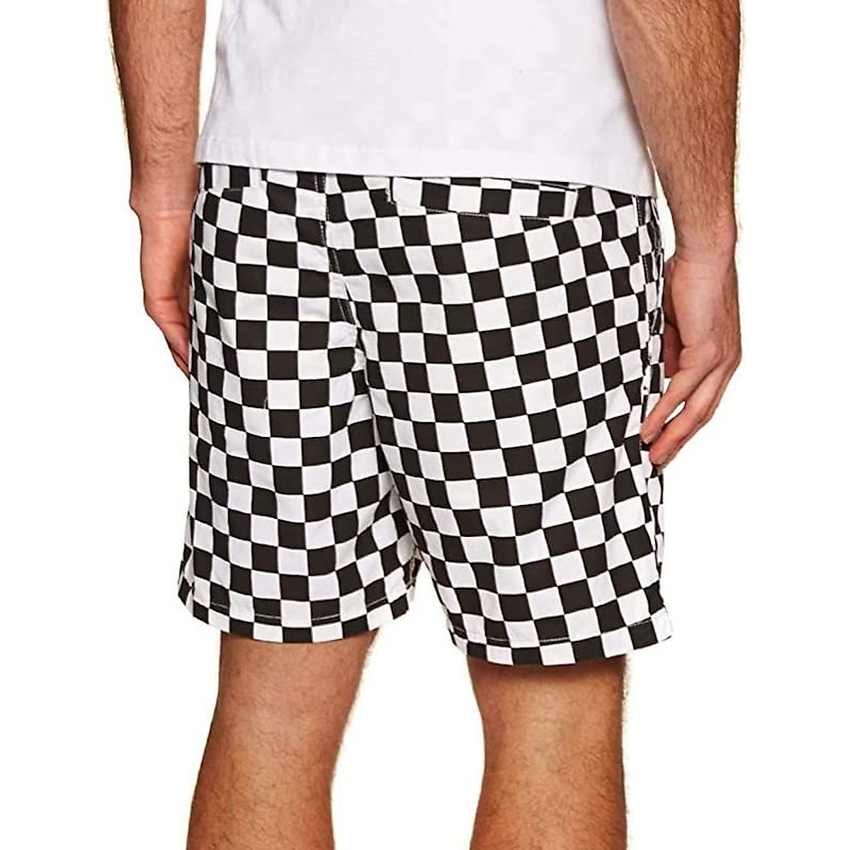 Vans Range Shorts - Men's, Checkerboard, Medium, VN0A3W4V705-Medium