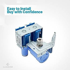 EvertechPRO DA62-00914B Valve Replacement for Samsung Refrigerator DA97-06642B