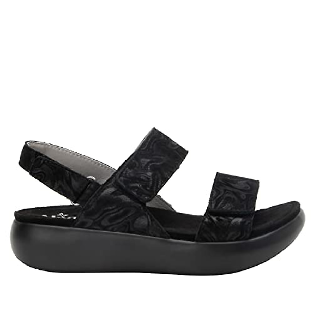 Alegria Women's Bailee Leather Sandal Topography 10.5-11 M US