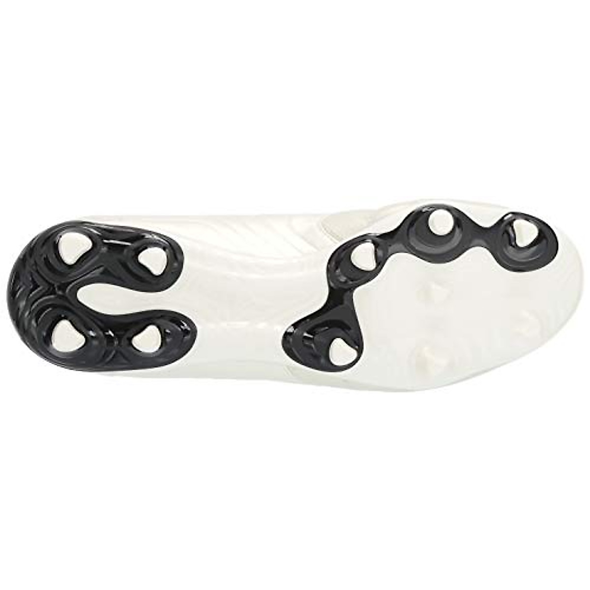 adidas Men's Copa 19.3 Firm Ground, Off White/Solar red/Black, 7 M US