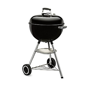 Weber Original Kettle 18 Inch Charcoal Grill, Black
