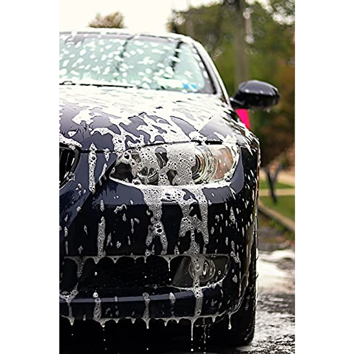 Wash Chems Pro 100 Touchless Car Wash Detergent Soap Concentrate (1 Gal, 128 oz) No Brushing (Heavy-Duty) Commercial Grade Professional Auto Foam Cleaner (Biodegradable) Great for Trucks & Tractors