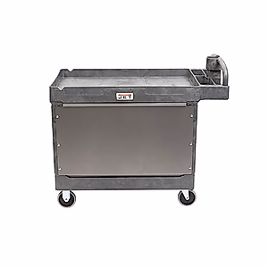 JET PUC-4325 Resin Utility Cart with JT1-125 LOAD-N-LOCK Security System