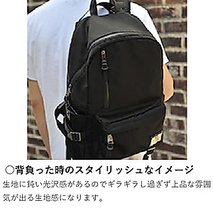 MAKAVELIC(マキャベリック) Men's Sierra Fundamental Daypack, Black (Black 19-3911tcx)