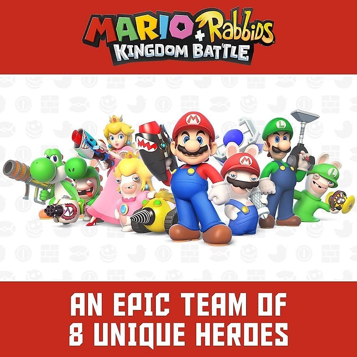 New Switch Deluxe Game Bundle For Holiday: Nintendo Switch with Neon Blue and Neon Red Joy-Con - 6.2" Touchscreen LCD Display + Mario and Rabbids Kingdom Battle Game, and T.F. Card