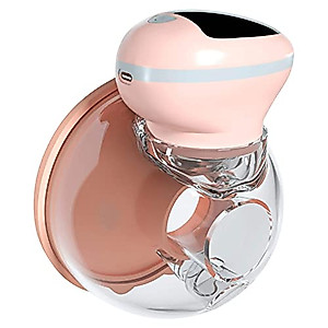 Wearable Breast Pump, Electric Breast Pump, Touchscreen LCD Display Hands Free Breast Pump with 3 Modes & 9 Levels, Spill-Proof Rechargeable Low Noice Pain-Free Breast Pump (19/21/24 mm Flange)