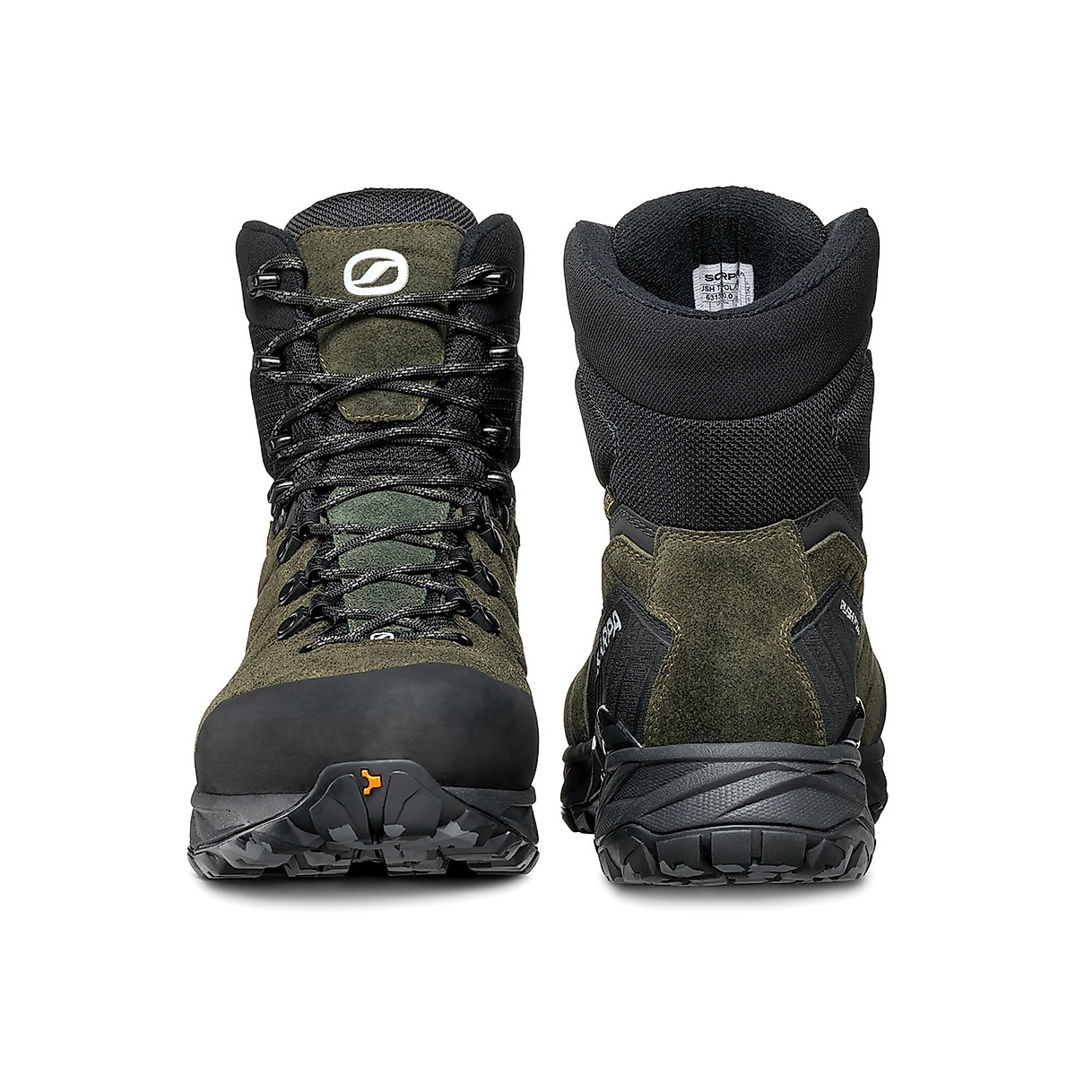 SCARPA Rush Polar GTX Waterproof Gore-Tex Synthetic Insulated Boots for Hiking and Trekking - Thyme Green - 10-10.5 Women/9-9.5 Men