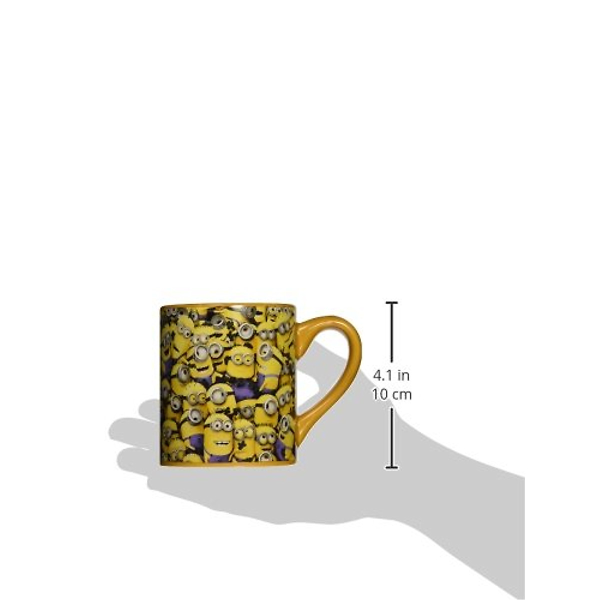 Silver Buffalo Universal's Despicable Me Cluttered Minions Ceramic Coffee Mug, 14 Ounces