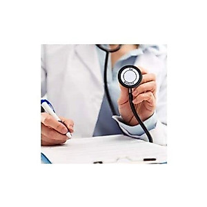 sainio Dual Head Stethoscope Stainless Steel, Stethoscope for Medical Students & Doctor