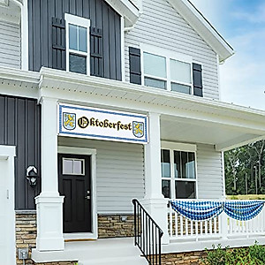 Oktoberfest Sign Banner Party Accessory (1 count) (1/Pkg)