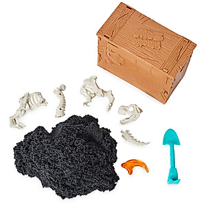 Kinetic Sand, Dino XCavate 3-Pack, Made with Natural Sand, Play Sand Sensory Toys for Kids Ages 6 and Up