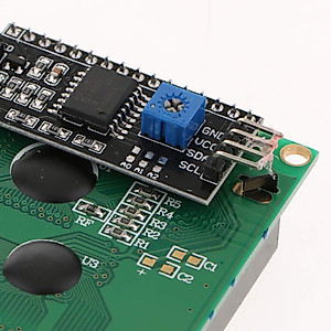 HiLetgo 2004 20X4 LCD Display LCD Screen Serial with IIC I2C Adapter Yellow Green Color LCD for Arduino Raspberry Pi