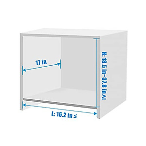 2 Tier Expandable Pull Out Cabinet Drawer Organizer, Slide Out Pantry Shelves Sliding Drawer Storage for Home Cabinet Shelf, Under Cabinet Storage, Adjustable Cabinet Shelf Organizers -24.4"x17“x37.8"