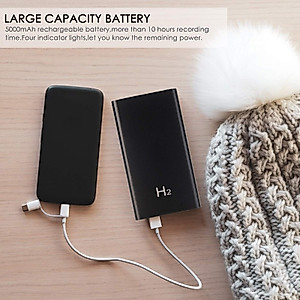 CAMAKT Hidden Camera, HD 1080P 5000mAh Portable Digital Power Bank Spy Camera, Long Time Video Recording with Loop Recording Wireless Security Nanny Cam for Home and Office, No WiFi Function.