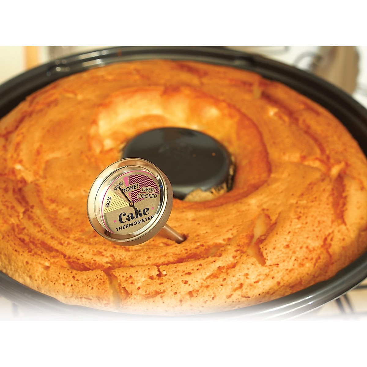 Fox Run Stainless Steel Cake Thermometer, 1.5 x 1.5 x 4.5 inches, Metallic