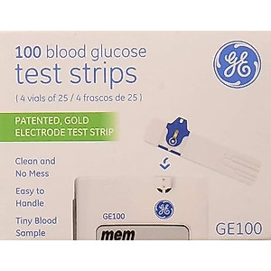 GA/Bionime GE100 Diabetic Test Strips, 100 Count
