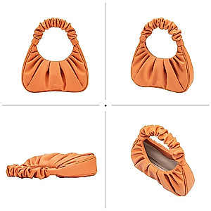 JW PEI Women's Gabbi Ruched Hobo Handbag - Orange