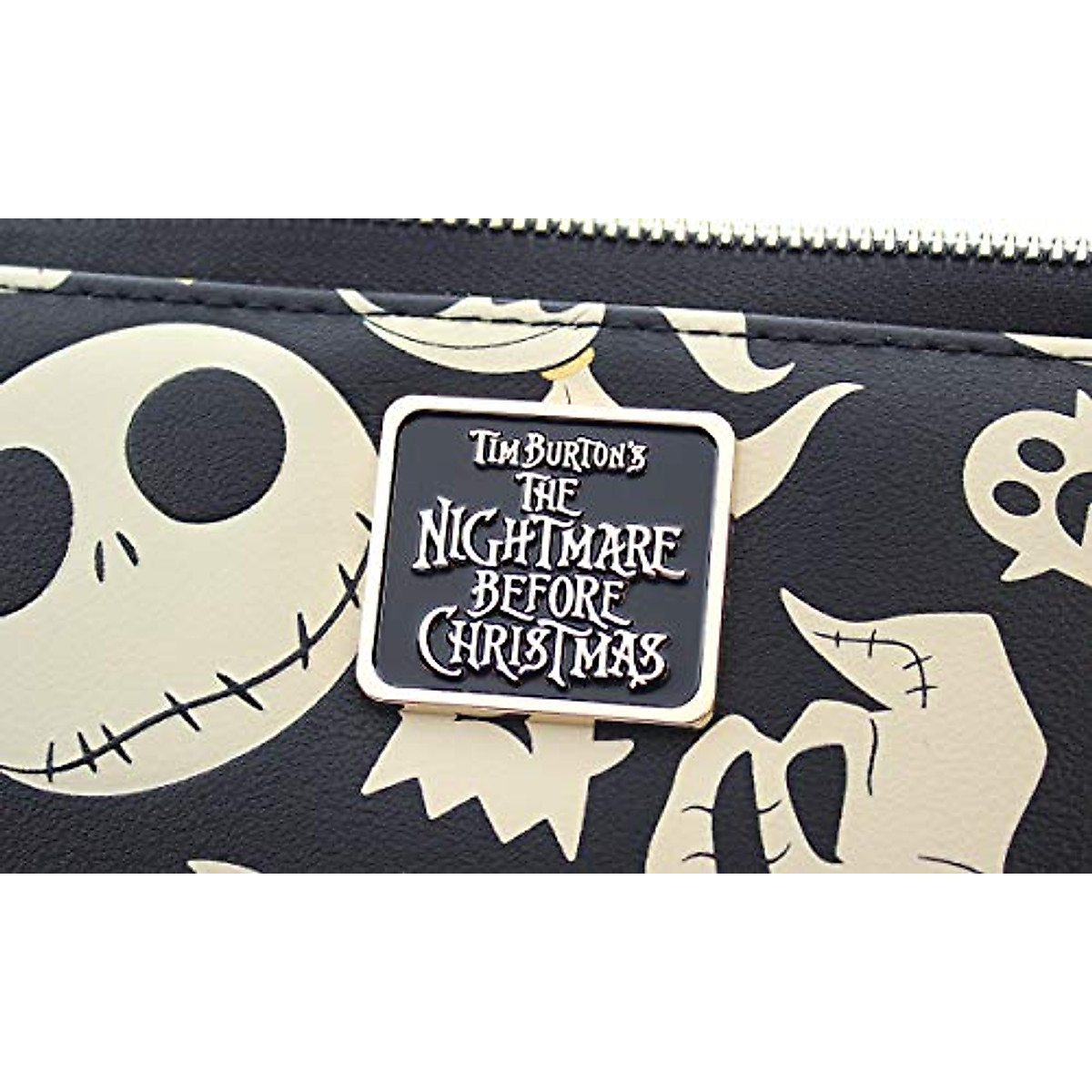 Disney Nightmare Before Christmas Jack Skellington Zero Oogie Boogie Full Zip Wallet